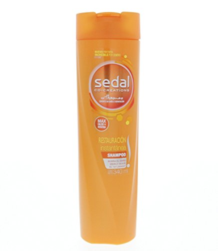 Sedal Instant Restoration Shampoo 340ml - Sedal Restauracion Champu 340ml (Pack of 1)