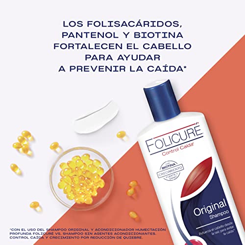Folicure Shampoo, 12 Ounce