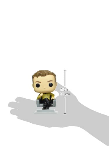 Funko TV: POP! Star Trek Collectors Set 1- Captain Kirk in Chair, Khan, Uhura, Multicolor, 3.75 inches