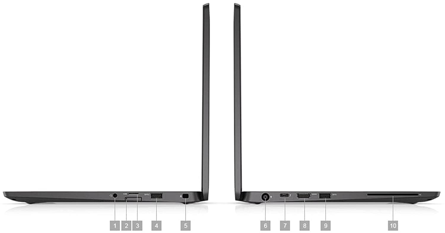 Dell Latitude 7400 Ultrabook | Intel Core i7 8th Gen Quad Core CPU | 16 GB RAM - 1 TB SSD | 14" FHD Display with Webcam | Wi-Fi | Bluetooth | HDMI Port | Microsoft Office | Windows 10 Pro (Renewed)