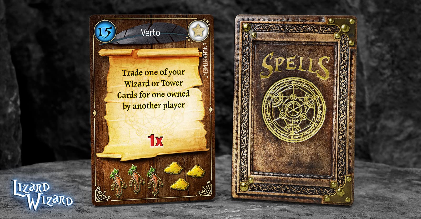 Forbidden Games | Lizard Wizard โ Fantasy Strategy Game of Spellcasting, Potions, and Mystical Creatures, Ages 10+, 2-6 Players, Family Game Night Essential