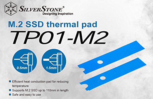 SilverStone SST-TP01-M2 - M.2 Thermal pad for M.2 SSD up to 110mm in length