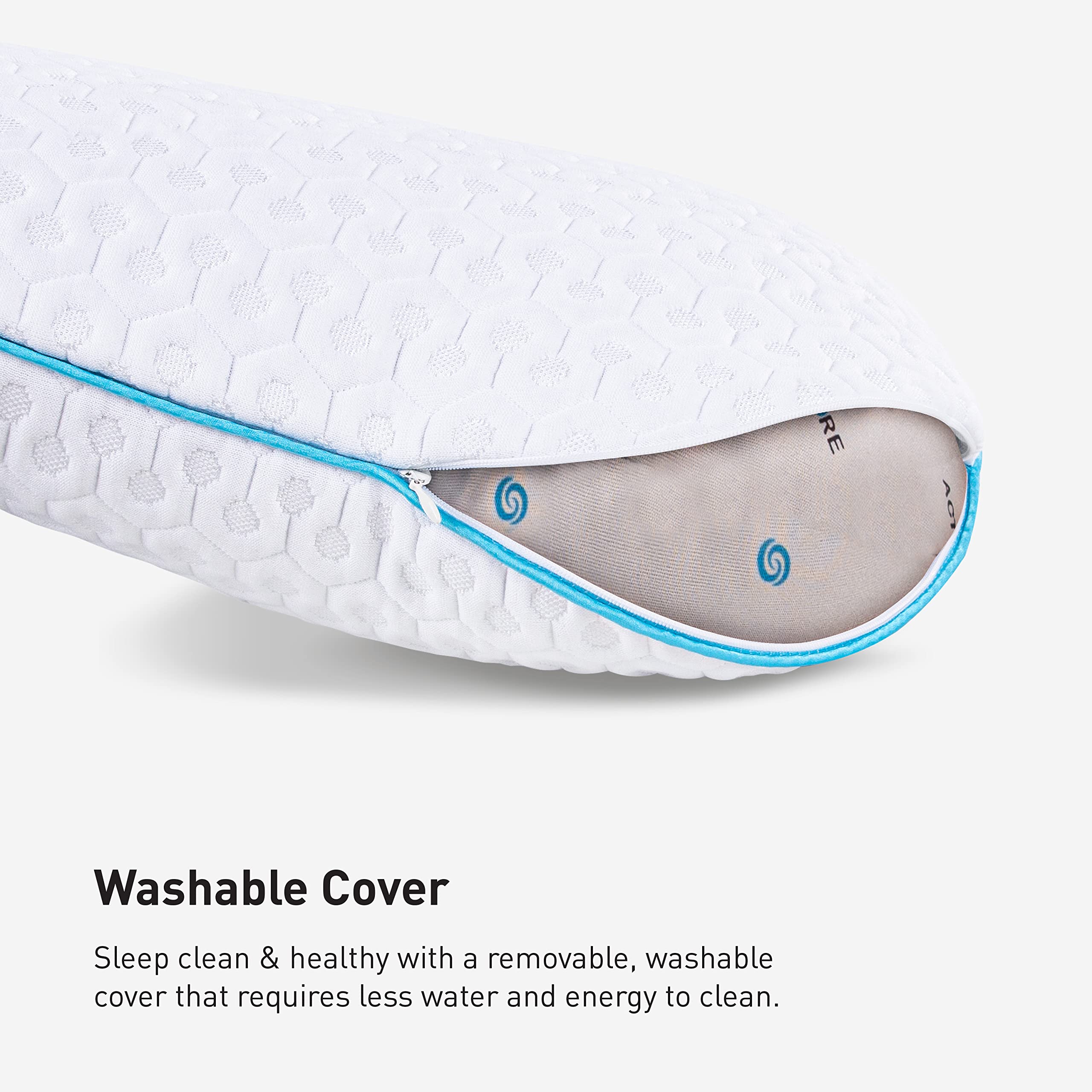 Bedgear Pulse Performance Pillow – Size 0.0 – Kids Pillow – Moisture Wicking Pillow with Hypoallergenic, Washable, Removable Cover