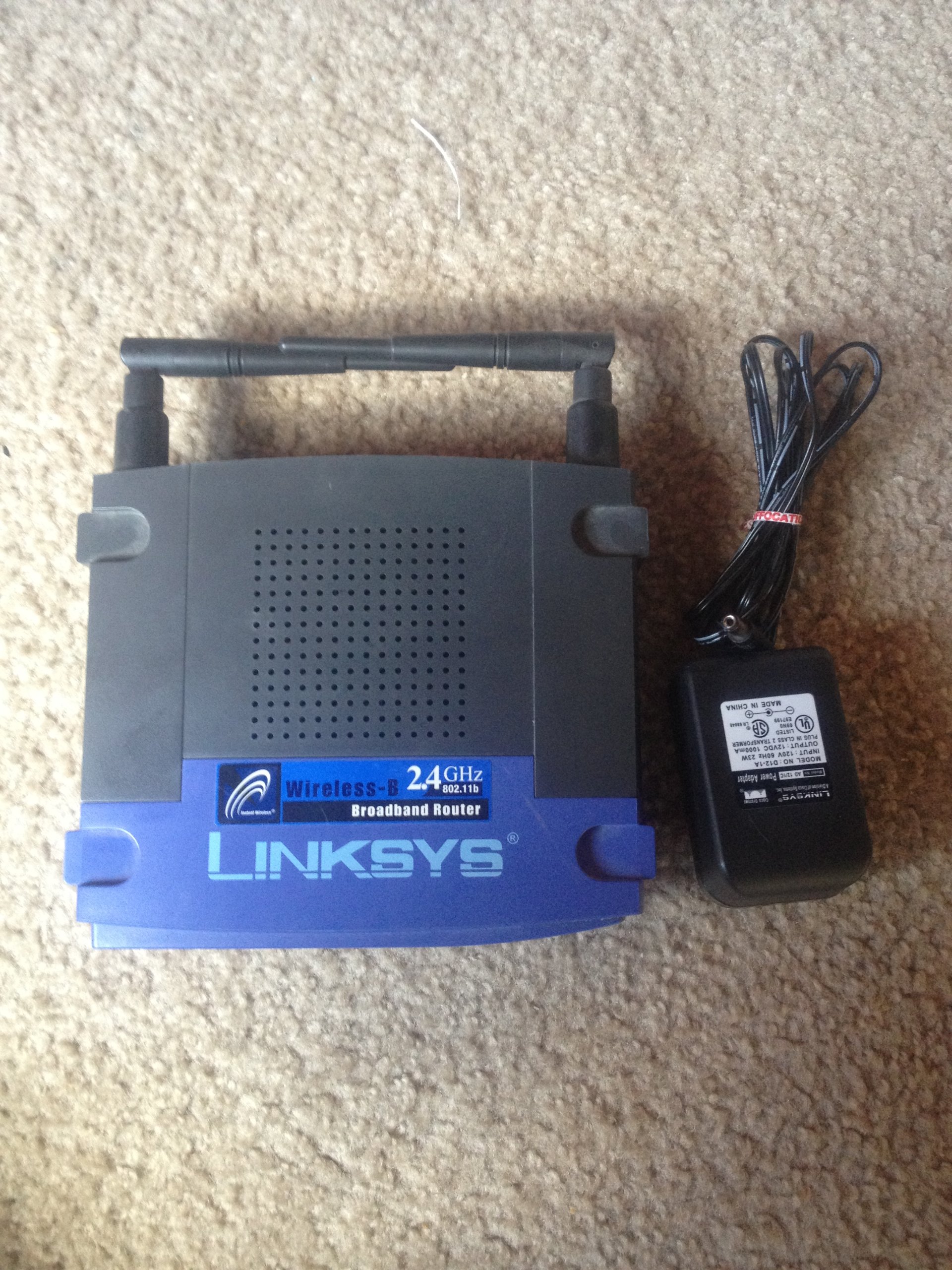 Cisco-Linksys BEFW11S4 Wireless-B Cable/DSL Router