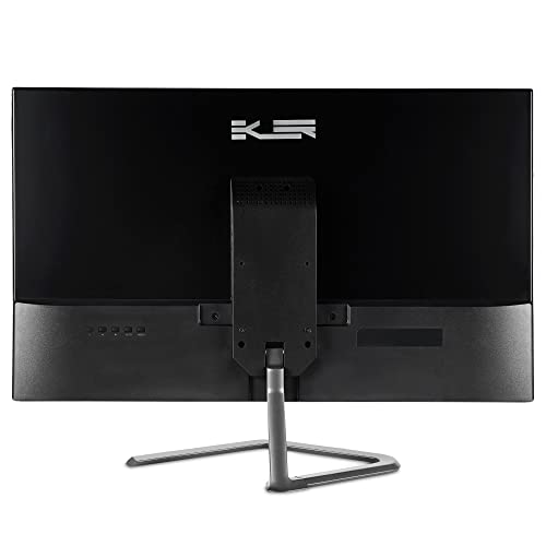 EKLEER 27 inch Ultra Thin Bezel Computer Monitor, FHD 1080p, IPS Display, HDMI, USB Type-C, 2 x USB A Hub, 75hz, Fast Charging & Mirroring Compatible with iPhone 15 Plus Pro Max/MacBook Air Pro