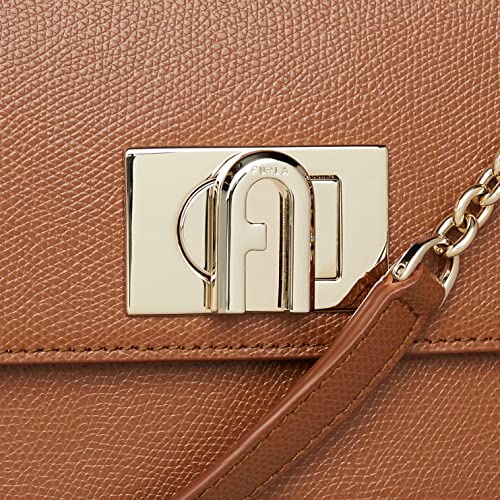 Furla 1927 MINI CROSSBODY 20 Shoulder Bag, Women's, COGNAC H