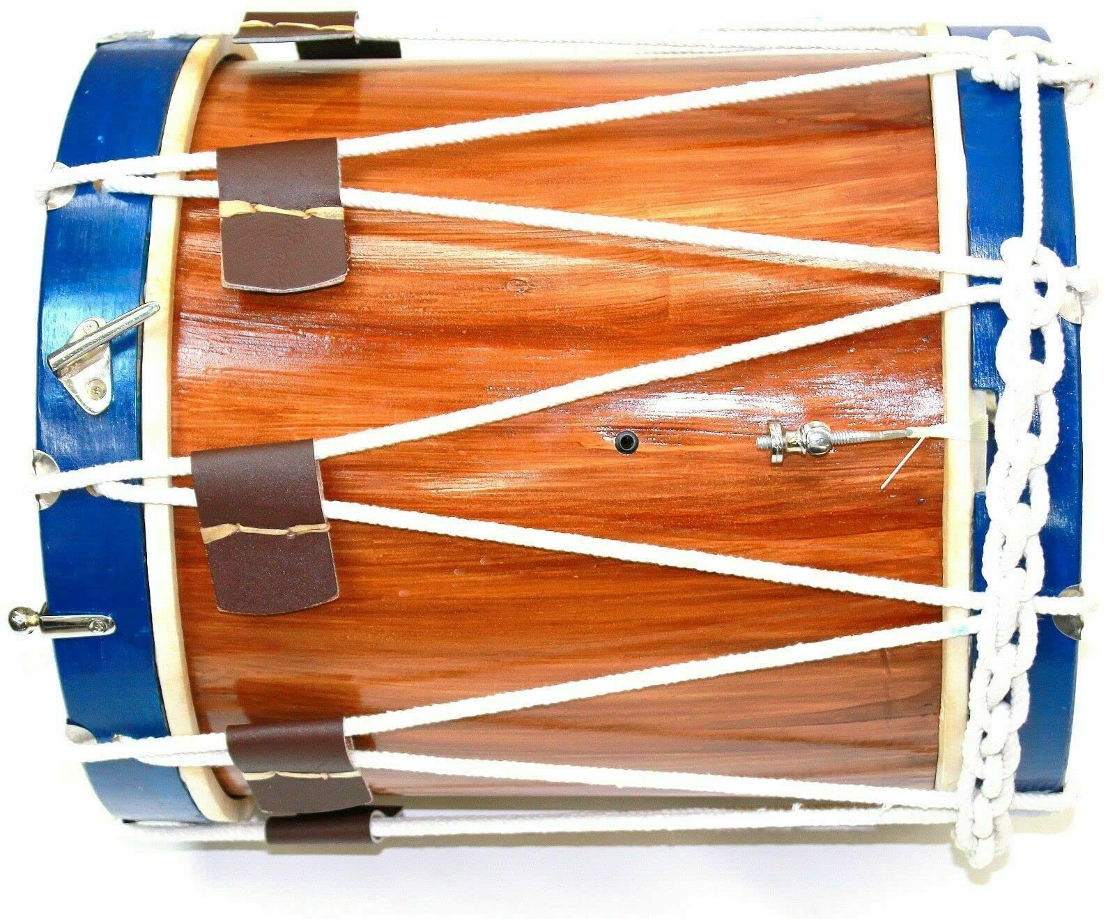 CIVIL WAR DRUM COLONIAL MARCHING REVOLUTIONARY MEDIEVAL Renaissance 14" x 17" INCH SNARE BLUE RIM