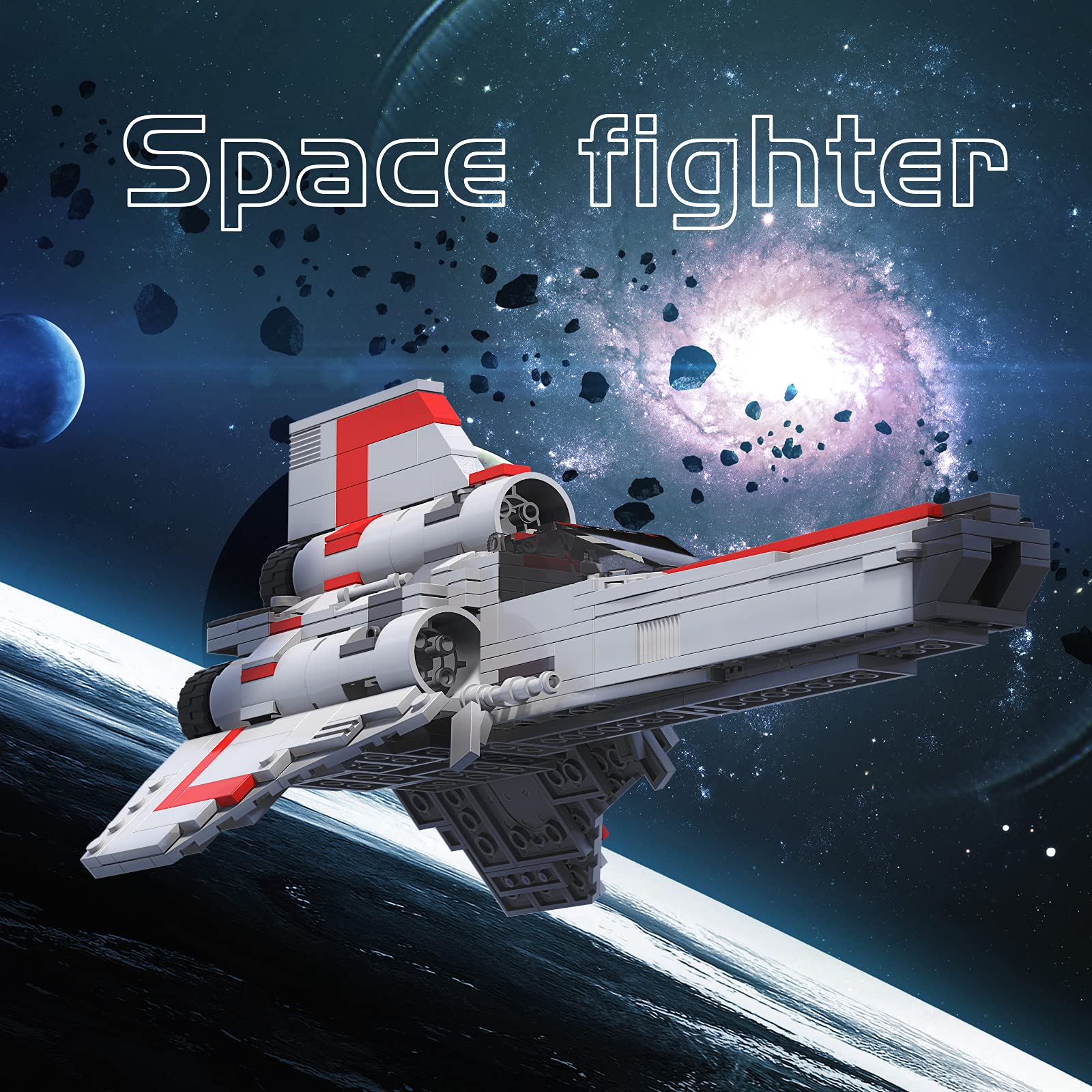 Colonial Mk. I 9784 Space Model MOC Building Toys for Ages 12+,Building Blocks Kit for Creative Open-Ended Play Toy 391PCS