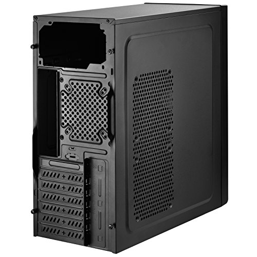 SilverStone Technology Precision Series Black ATX Tower Case PS13B, Black