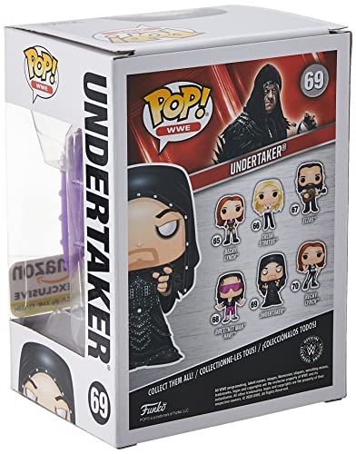 Funko POP WWE: Phantom Undertaker - Purple Glow in The Dark Figure, Amazon Exclusive, (51401)