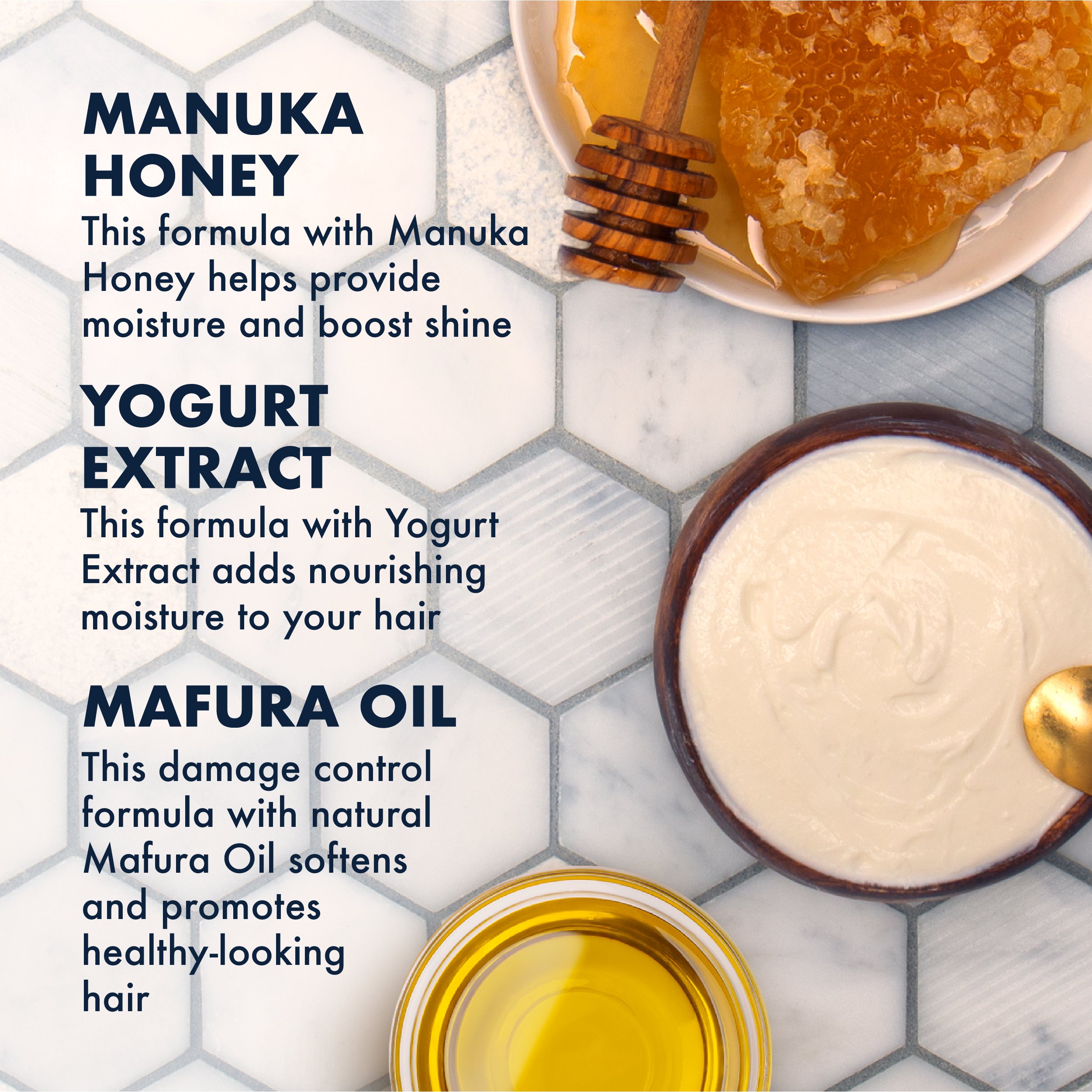 Shea Moisture Manuka Honey and Yogurt Hydrate Plus Repair Conditioner for Unisex, 10.3 Ounce