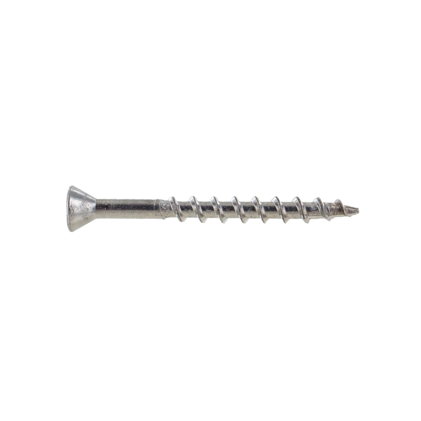 Conquest #7 x 1-5/8â Type 316 Stainless Steel Marine Grade Trim Head Deck Screws (Pack of 350) for Decks, Docks, Jetties, Fences, Walkways, or Marine Applications