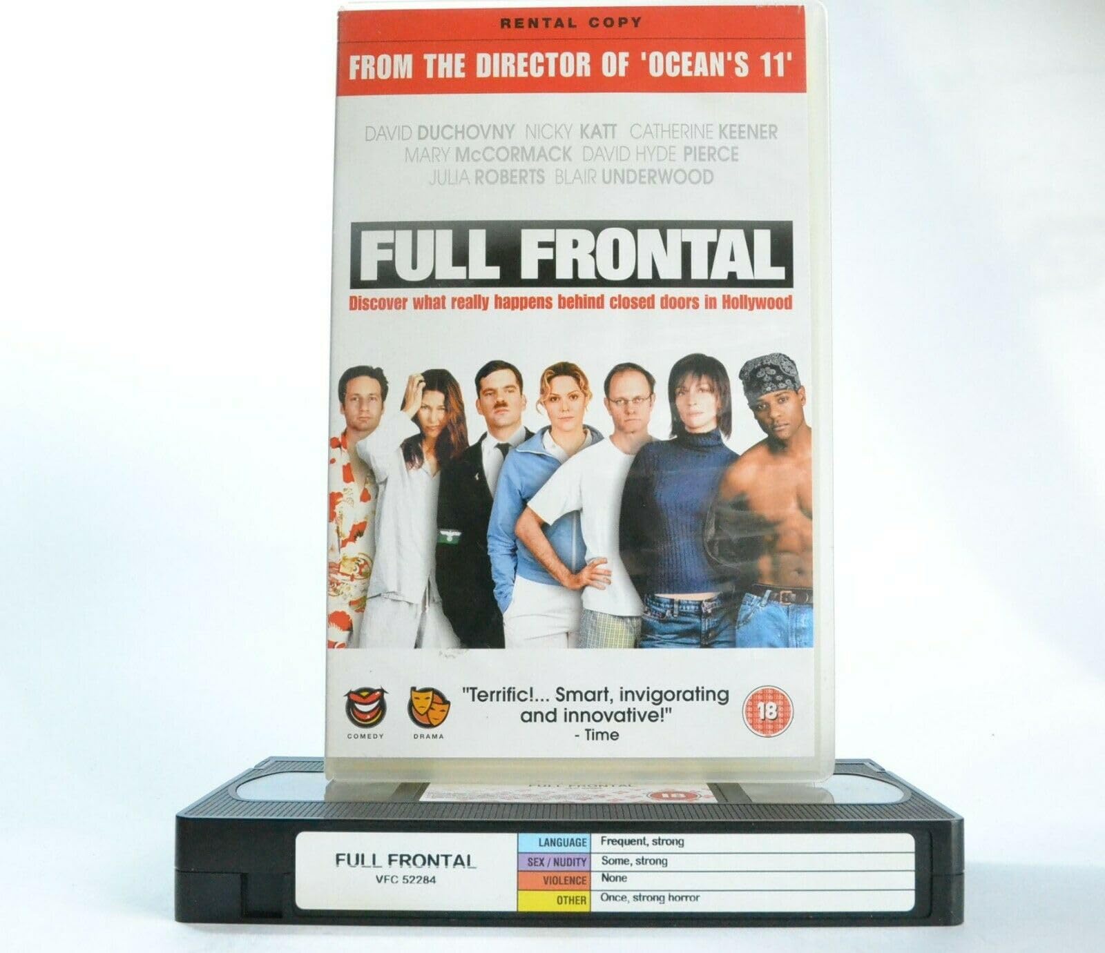 Full Frontal (2002): Film By Steven Soderbergh - Comedy - Large Box - Pal VHS