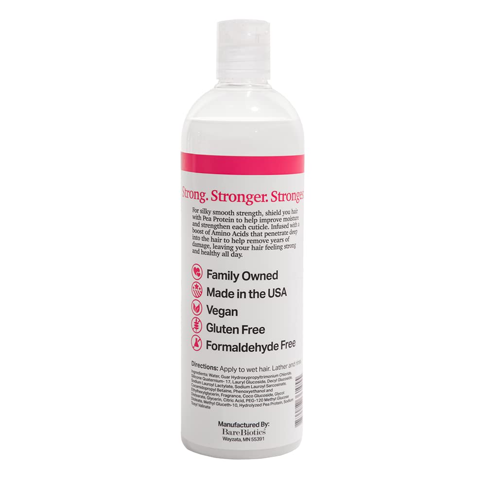BARE BIOTICS Strong. Stronger. Strongest. Strengthening Shampoo, 16 fl. Ounces