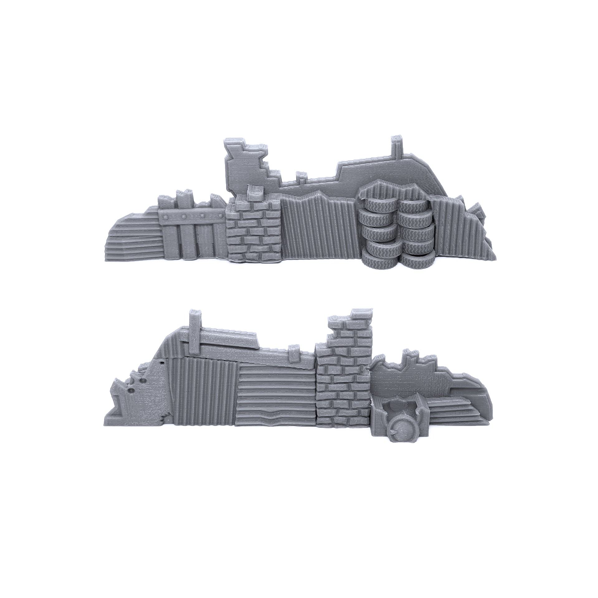EnderToys Shanty Obstacles by Terrain4Print, 3D Printed Tabletop RPG Scenery and Wargame Terrain for 28mm Miniatures