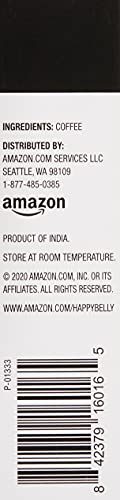 Amazon Brand - Happy Belly Classic Roast Instant Coffee Packets, 0.07 ounce (Pack of 7)