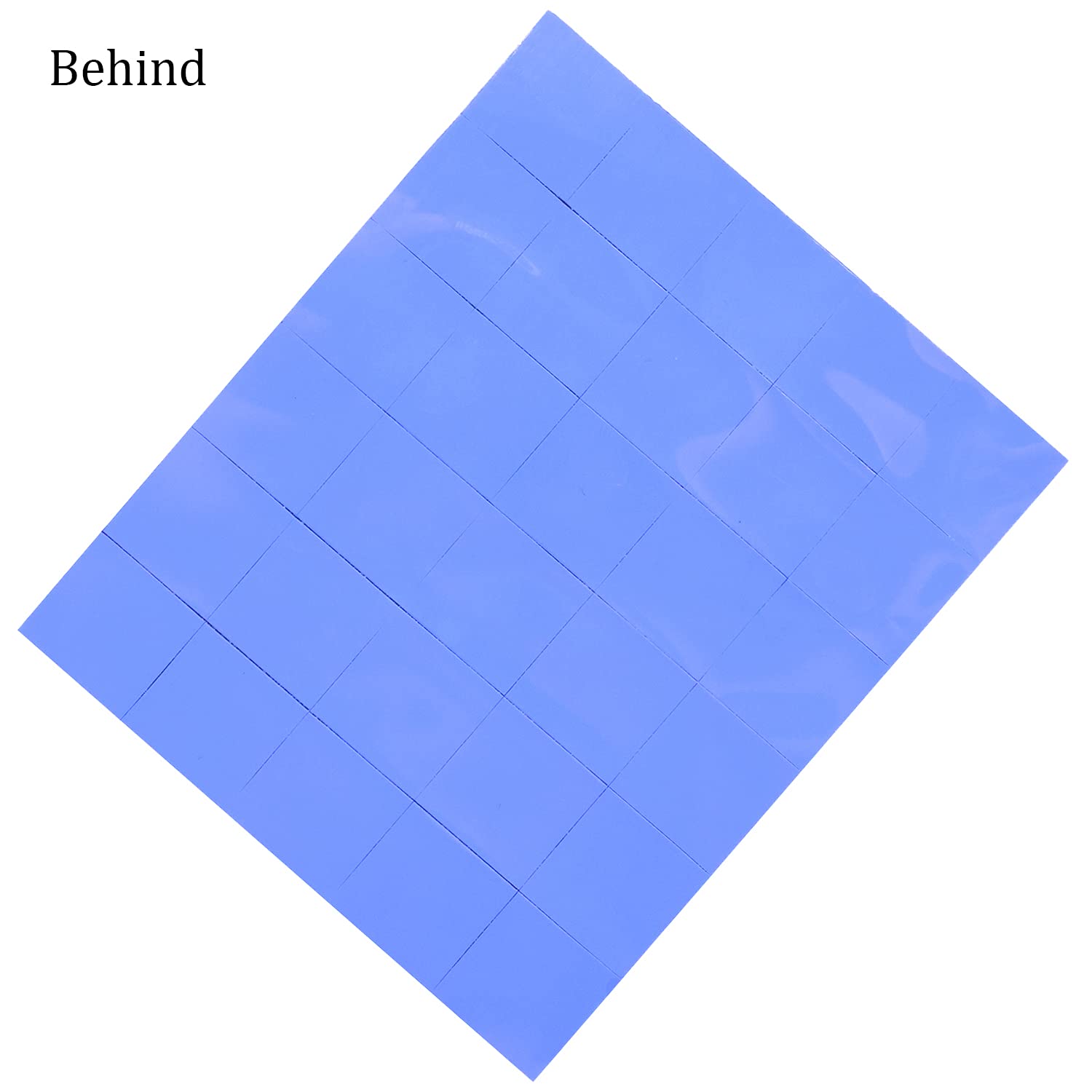 SIXQJZML 30Pcs 15x15x1mm Soft Silicone Thermal Conductive Pads Heatsink IC Chipset Northbridge for CPU GPU Heatsink