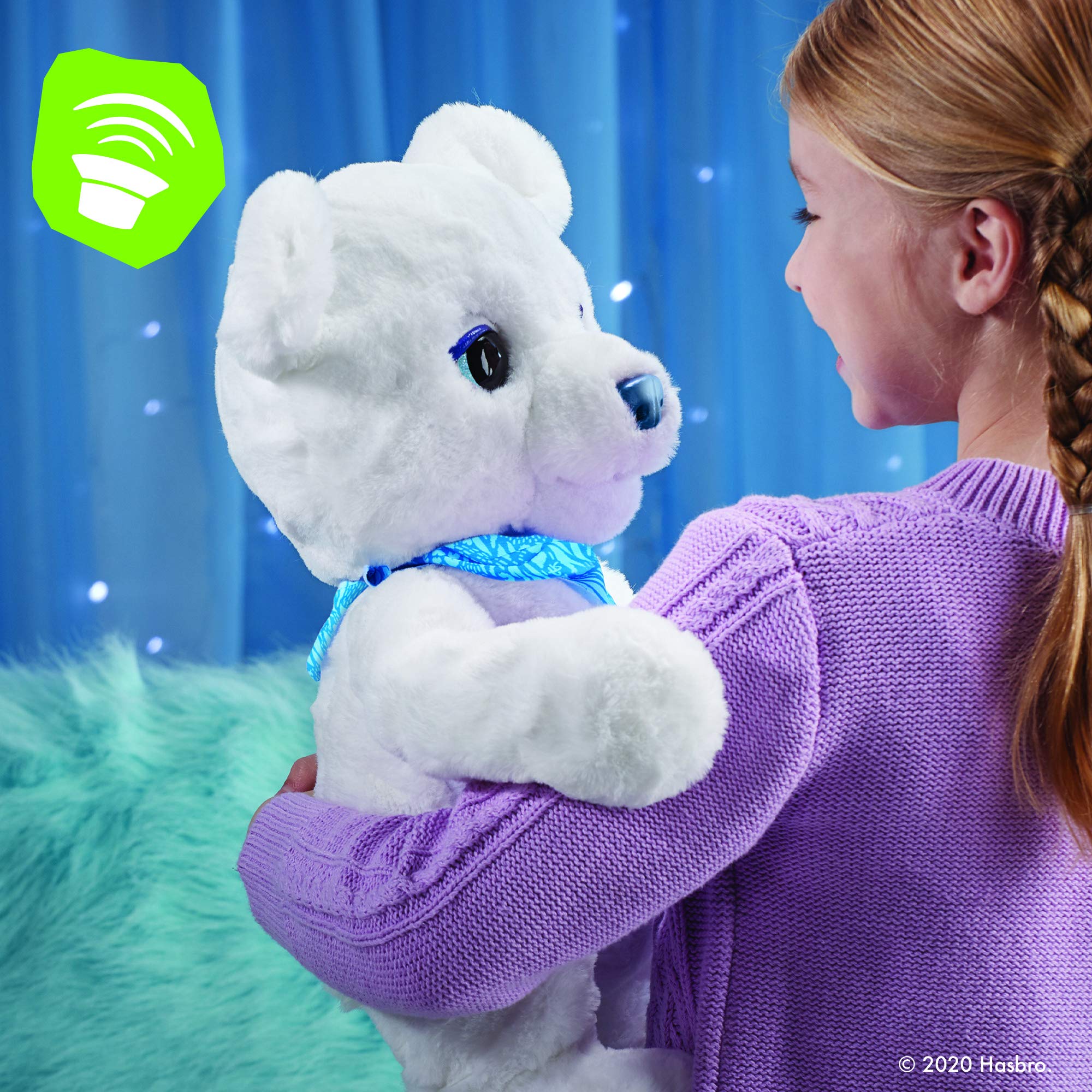 FurReal Polar Bear Cub Interactive Plush Toy, Ages 4 and Up (Amazon Exclusive)