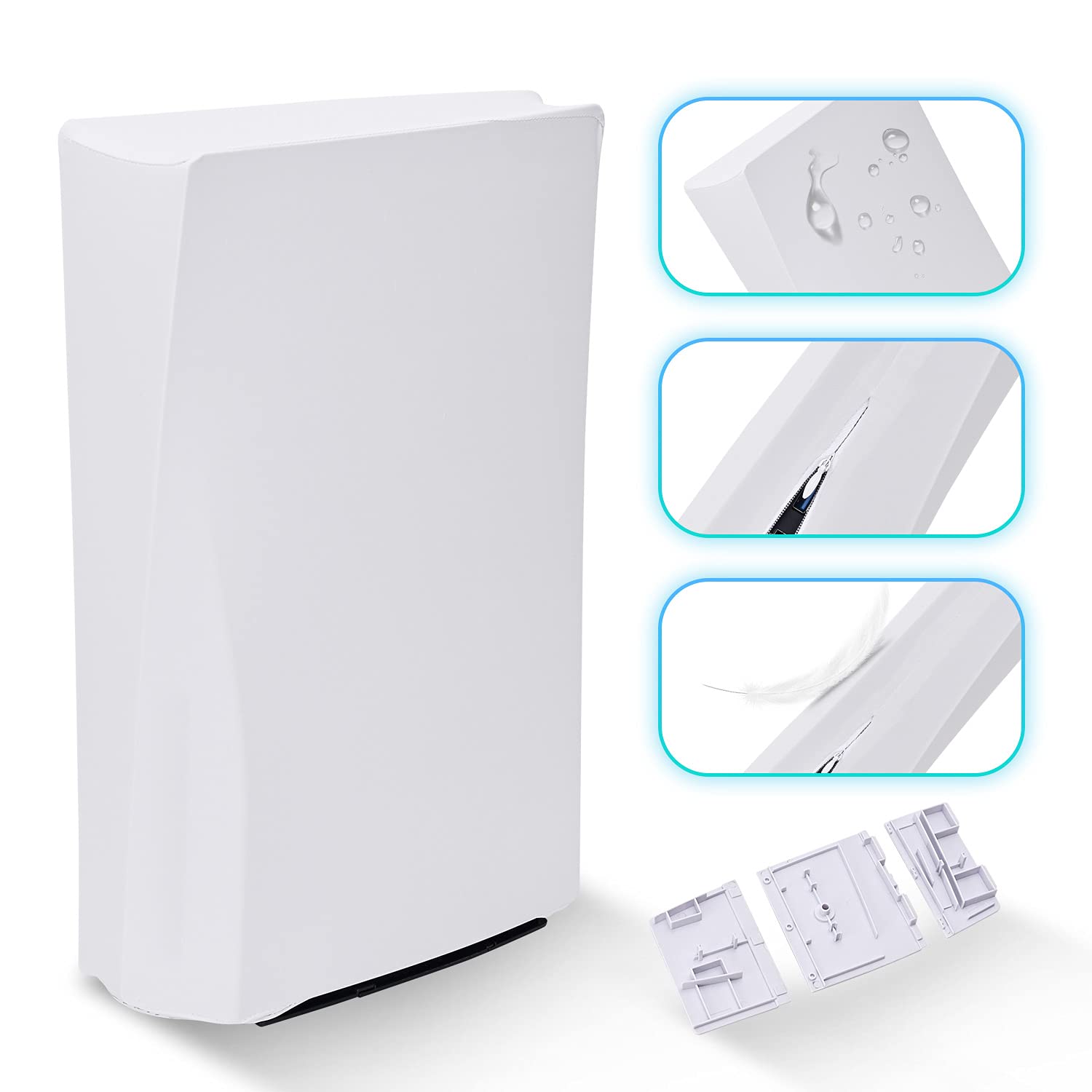 G-STORY Console Accessory Kit, Include Dust Cover and Horizontal & Vertical Magic Stand, Stand,Compatible with Disc & Digital Editions,Easy to Install