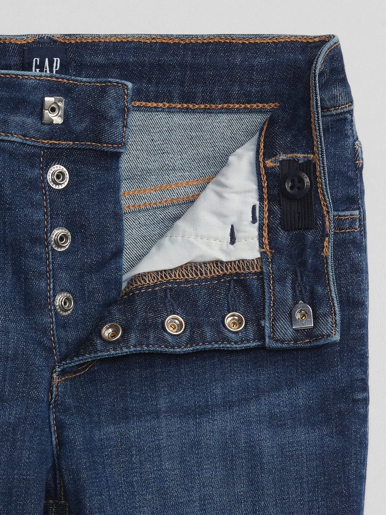 GAP Girls High Rise Fit Jegging Jeans, Dark Wash, 8 US