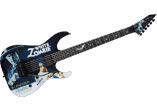 ESP LTD KH-WZ Signature Series Kirk Hammett White Zombie Electric Guitar with Case