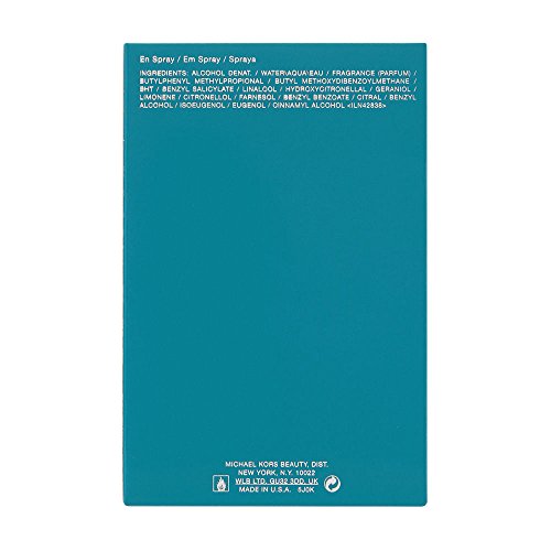 MICHAEL KORS Michael kors turquoise women's edp spray, 3.4 ounce, 3.4 Fluid Ounce