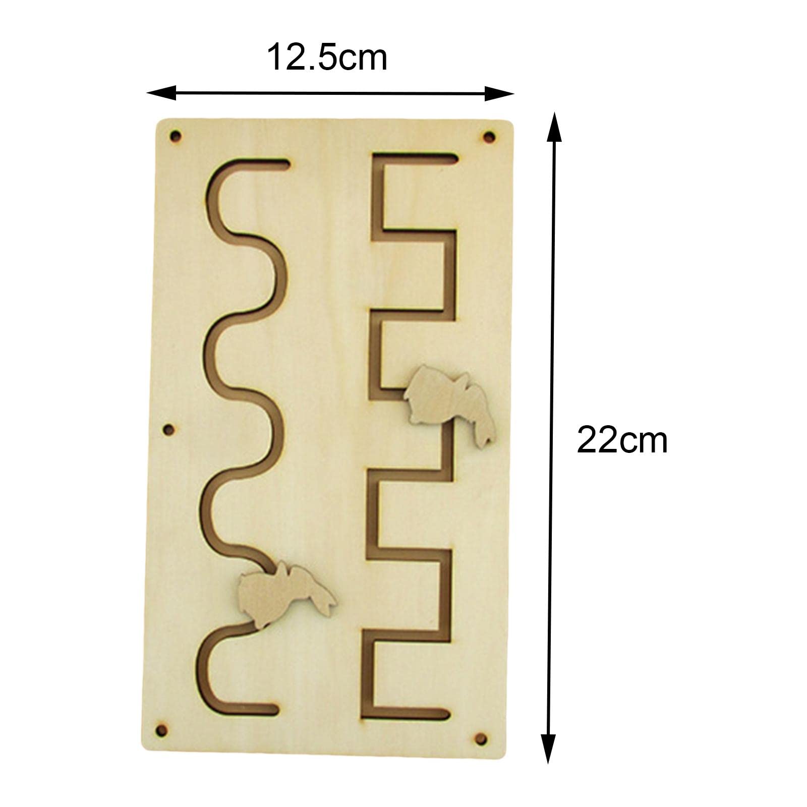 Almencla Montessori Busy Board Walkway DIY Material Early Educational Teaching Activity Center Board for Boy and Girl Kids