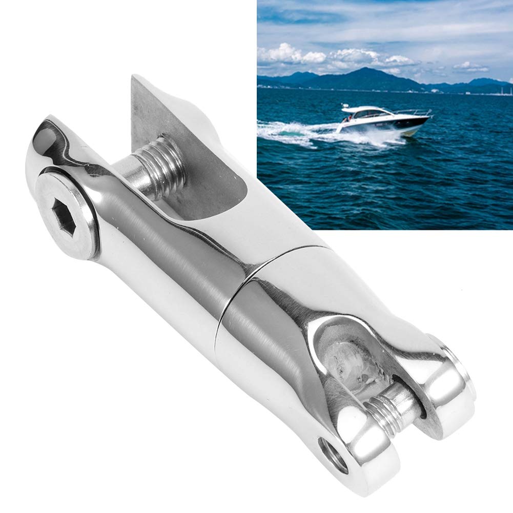 Anchor Chain Swivel, Heavy Duty Anchor Swivel, Anchor Connectors, Anchor Rotating Connector Stainless Steel Ship Handware Boat Accessory for 6β8mm Chain