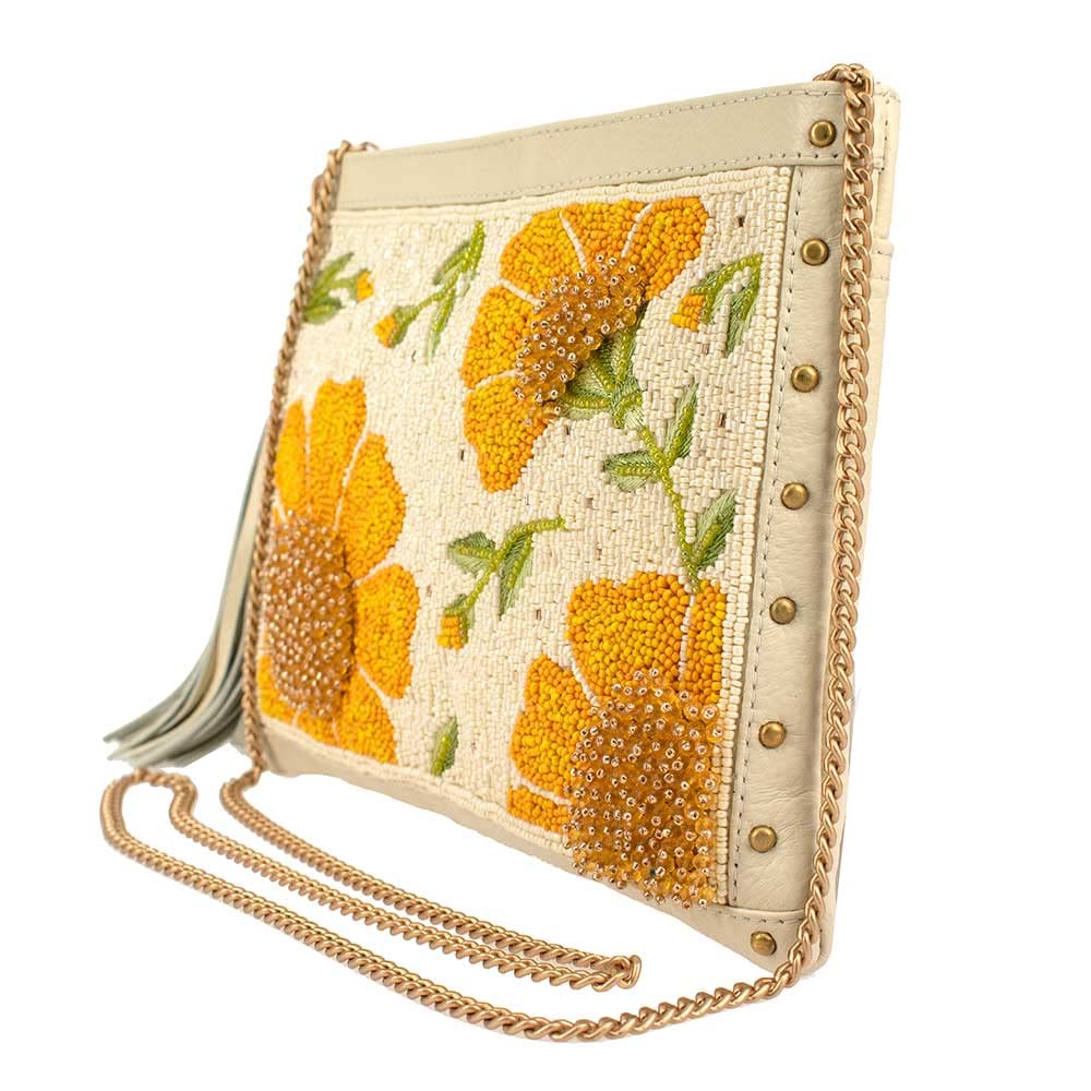 Mary Frances Petal Pusher Crossbody Handbag