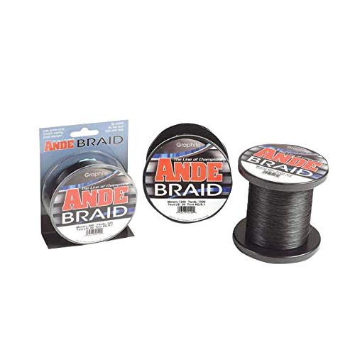 Ande BG-3-30 Braid Graphite 300 Mtr 30 lbs Test