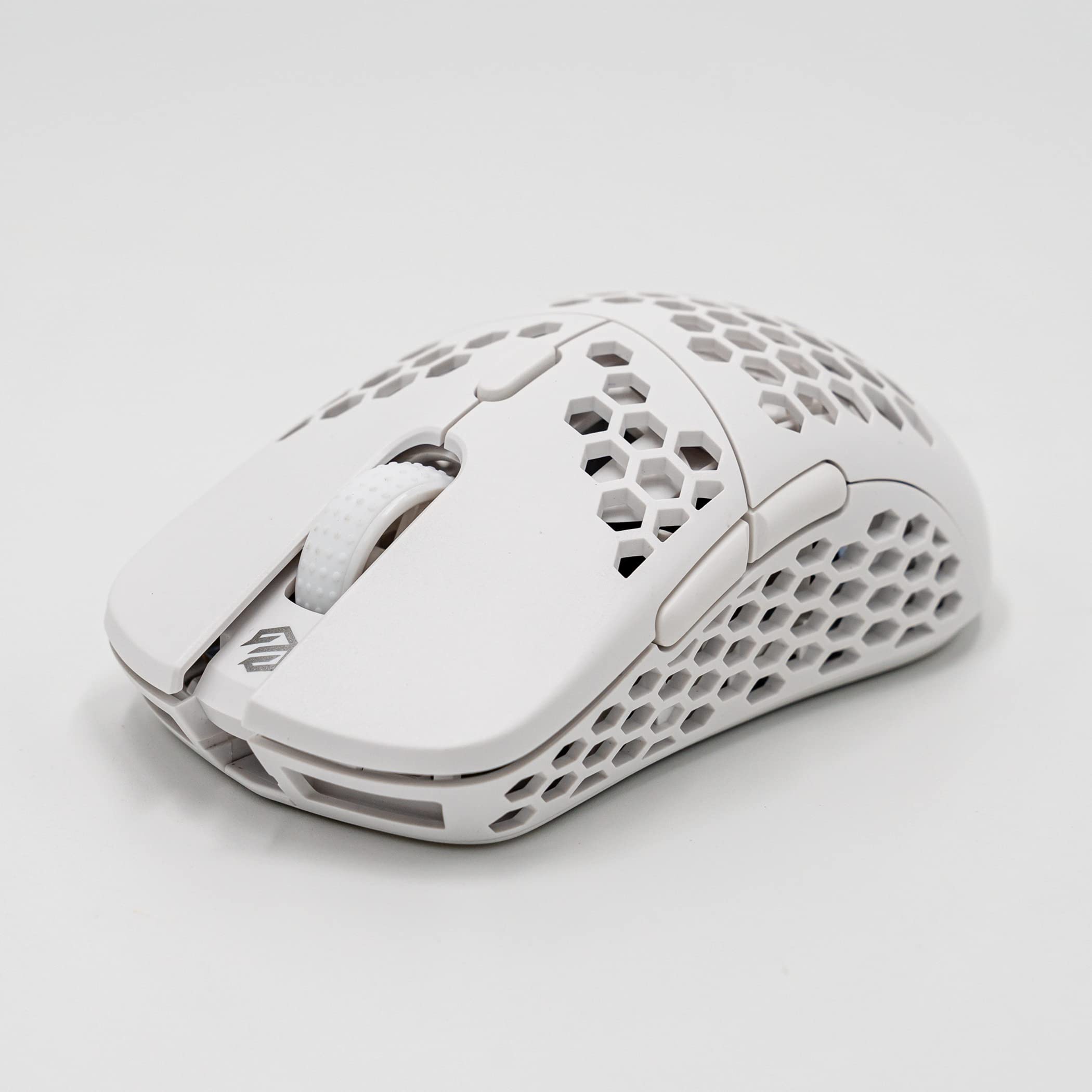 G-Wolves Hati HT-S ACE Wireless Gaming 58 gram Ultra Lightweight Honeycomb Design Mouse(White)