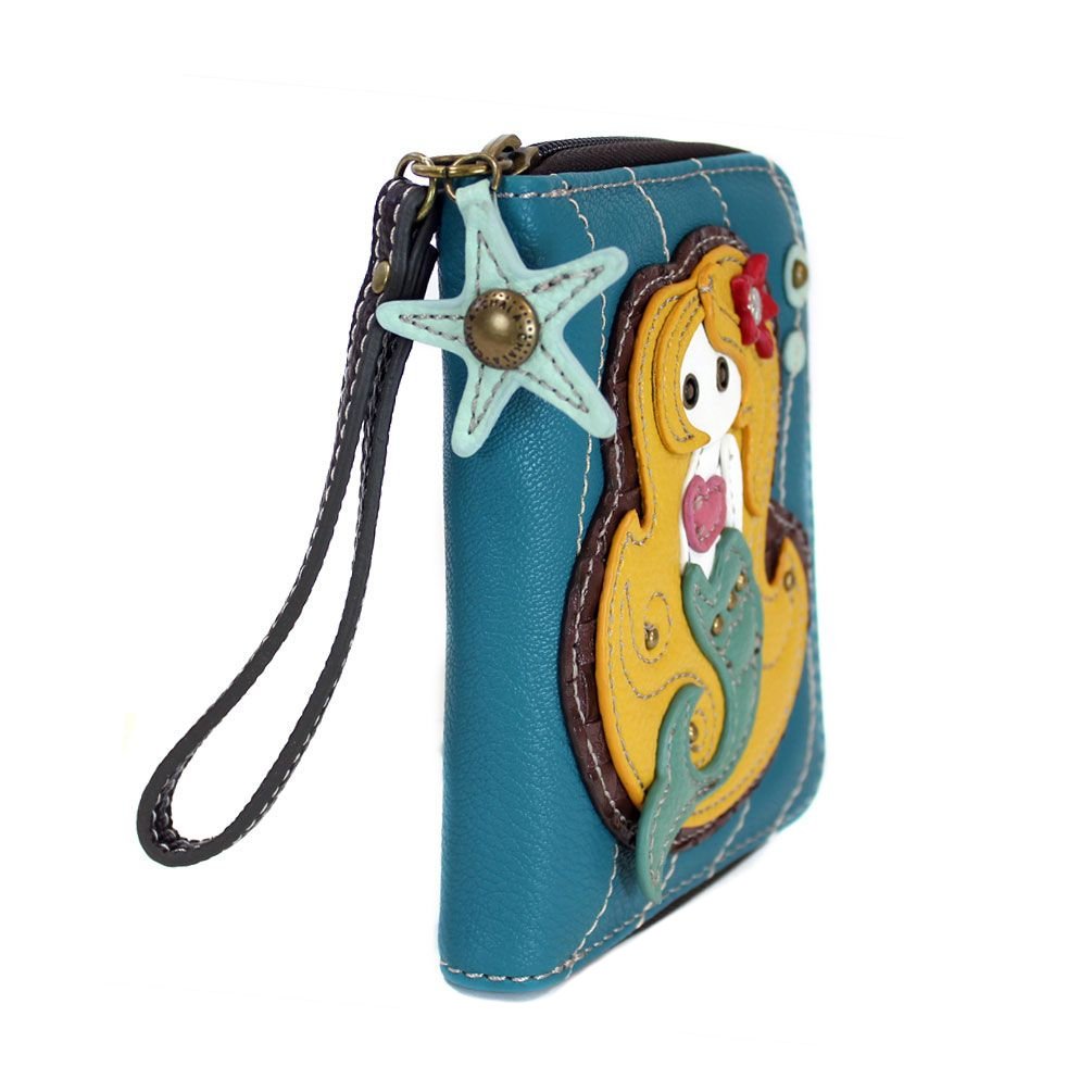 Chala Mermaid Zip-Around Wallet/Wristlet