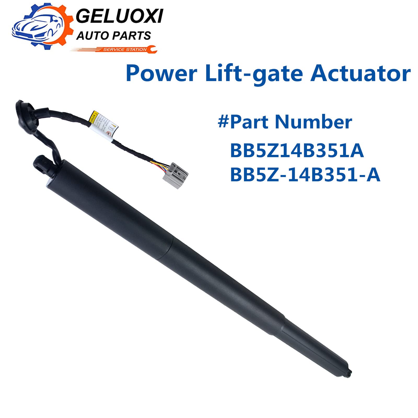 GELUOXI BB5Z-14B351-A Rear Power Liftgate Lift Support Struts Replacement for 2011-2015 Ford Explorer 2.0L I4/3.5L V6#BB5Z14B351A Rear Liftgate Actuator Motor