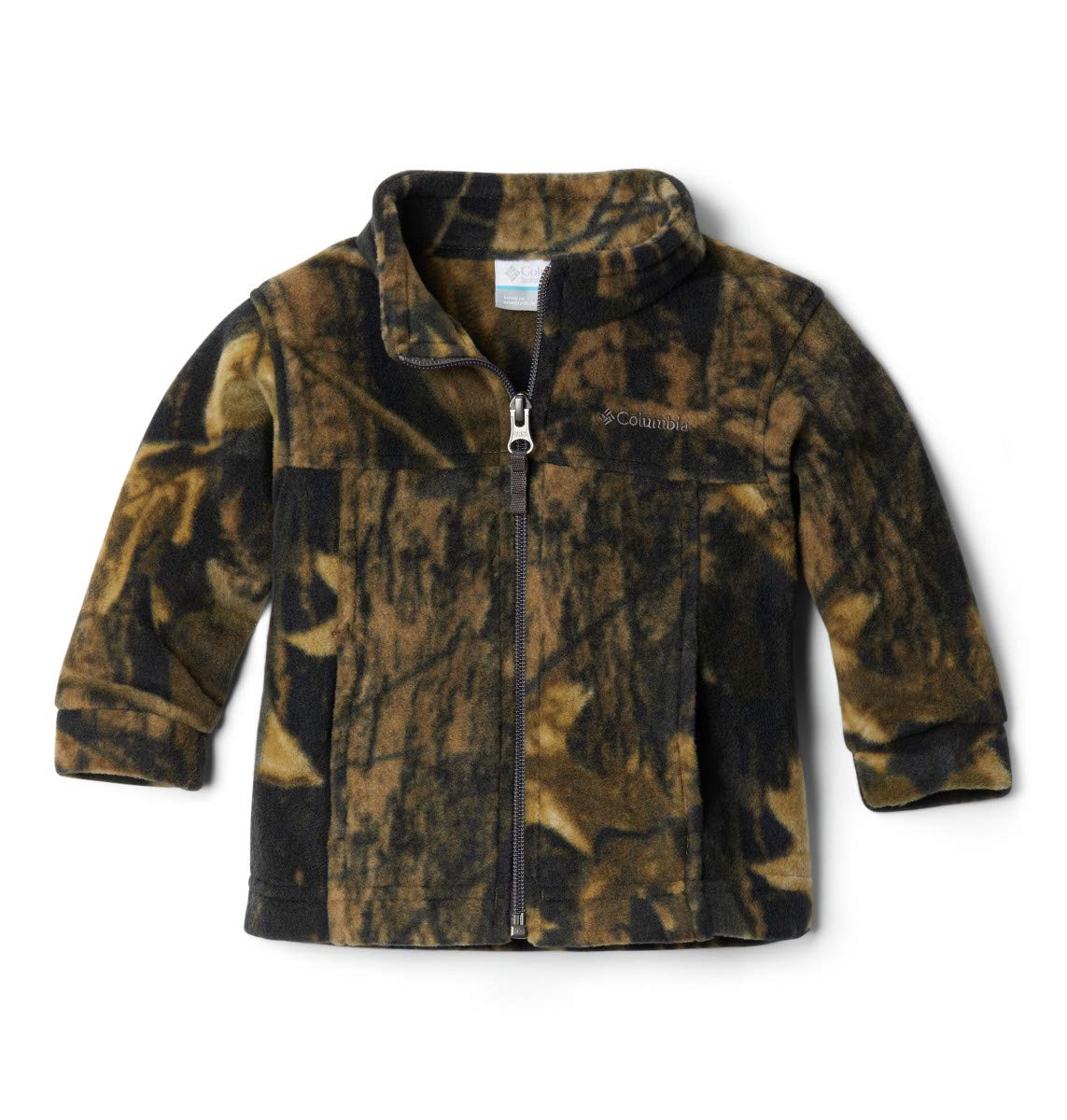 Columbia Baby Boys Zing III Fleece Jacket, Timberwolf, 12-18 Months