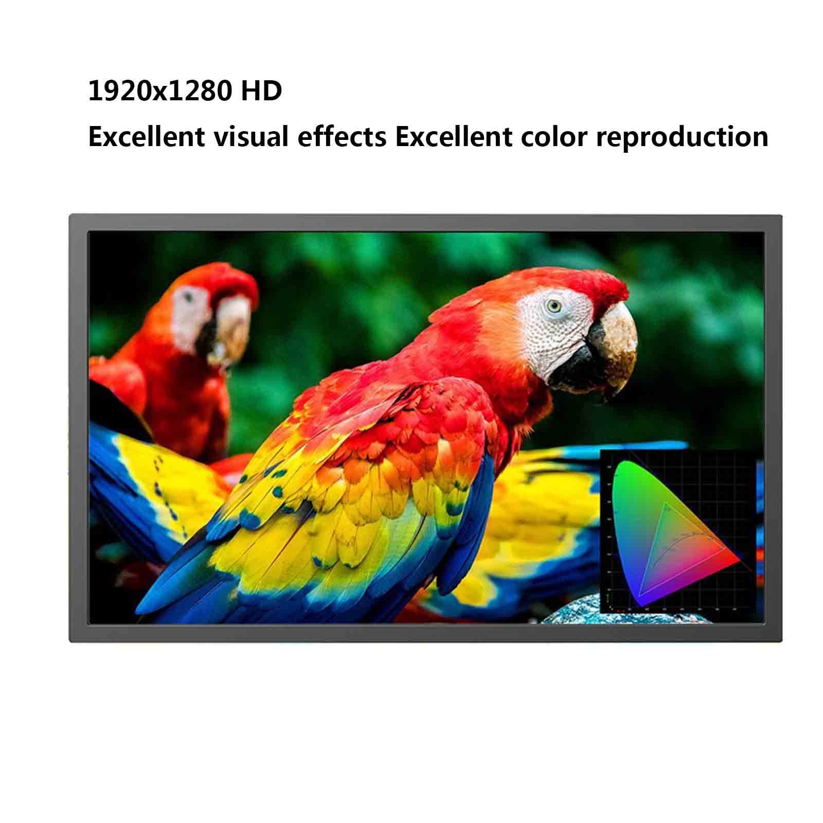 BDT 10.5 Inch Ultra-Thin Portable High-Definition Monitor Type-C/HDMI Interface Resolution 1920 * 1280 with Protective Case