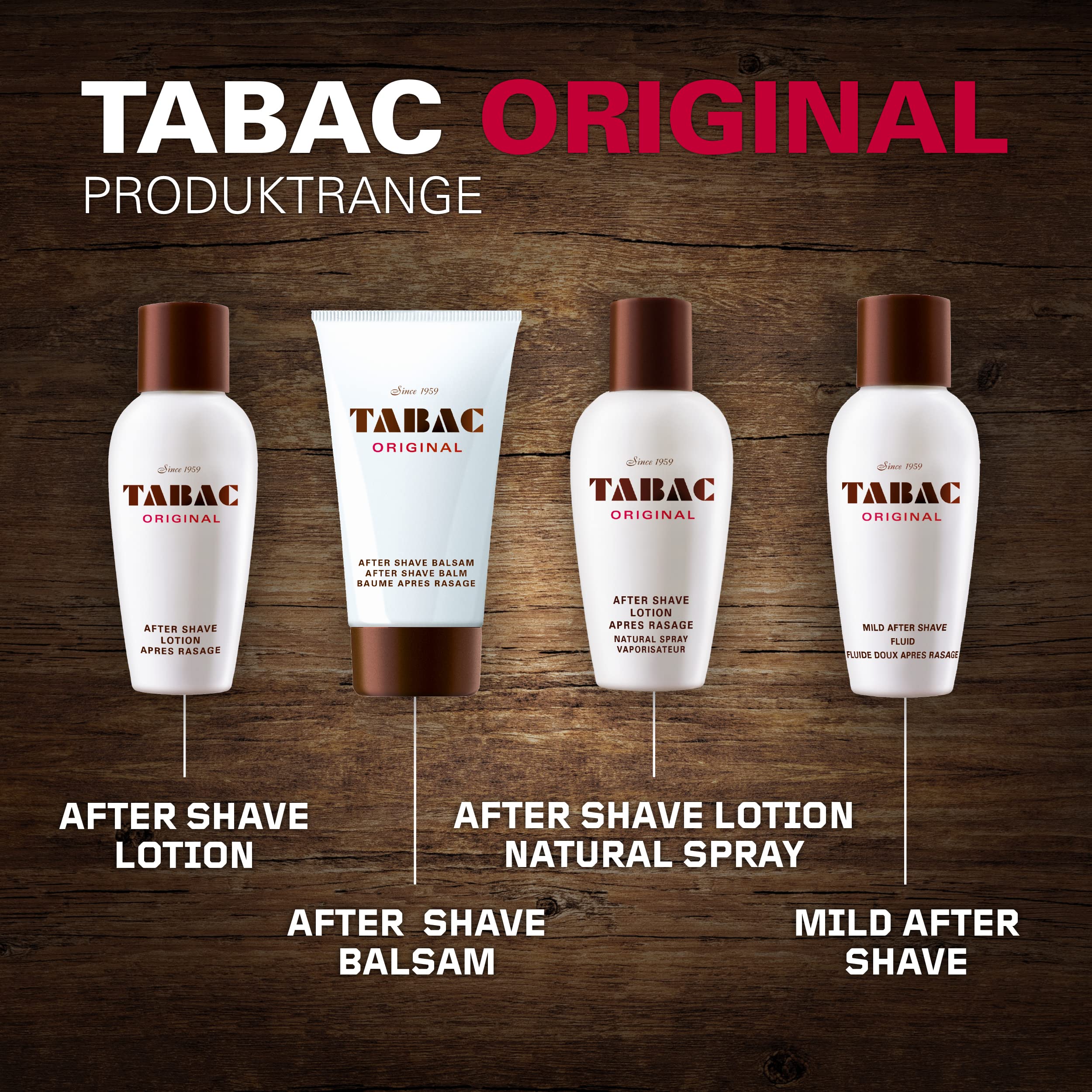 Maurer & Wirtz Tabac Original After Shave Lotion for Men, 5.1 Ounce