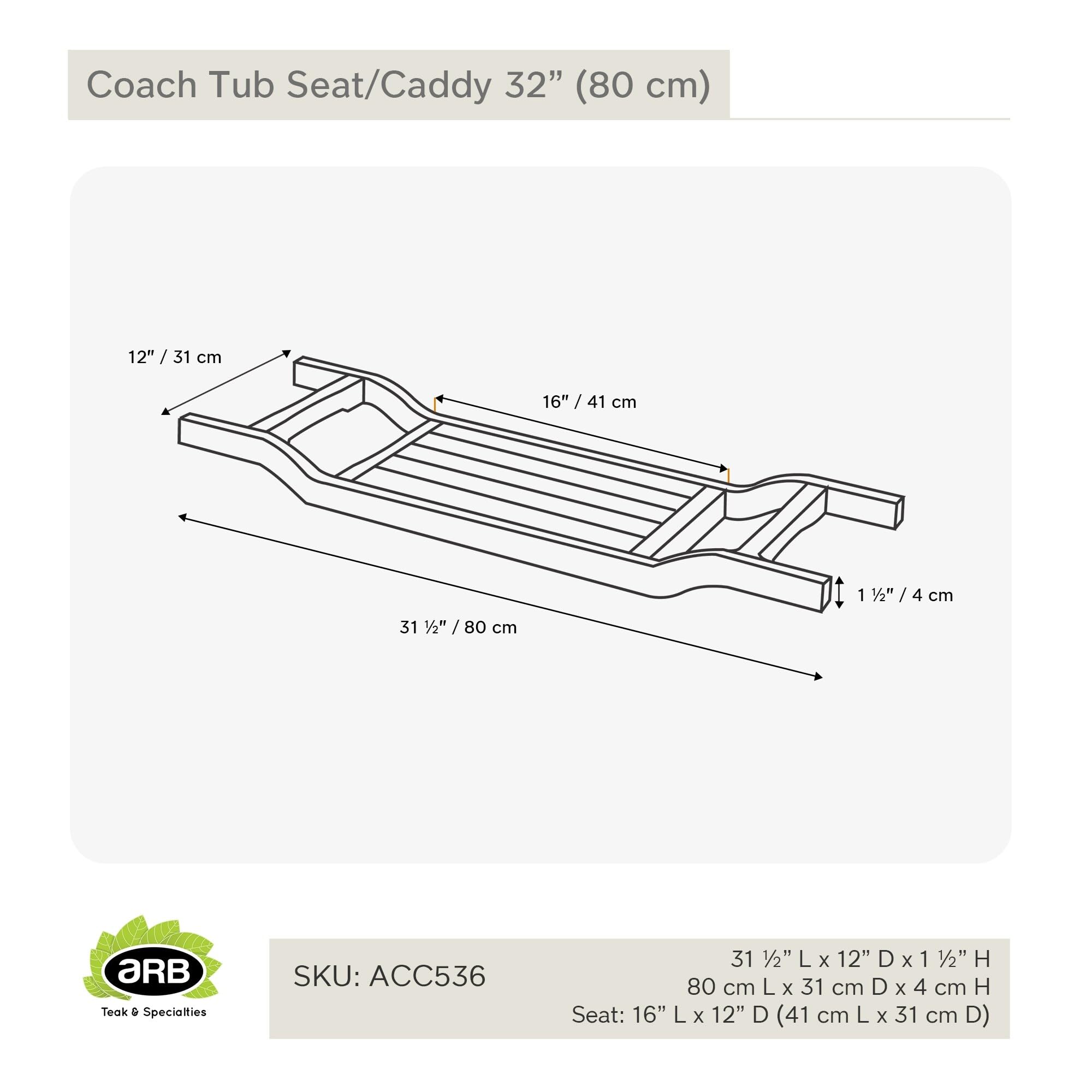 Coach tub seat/Caddy 31.5" (80 cm)