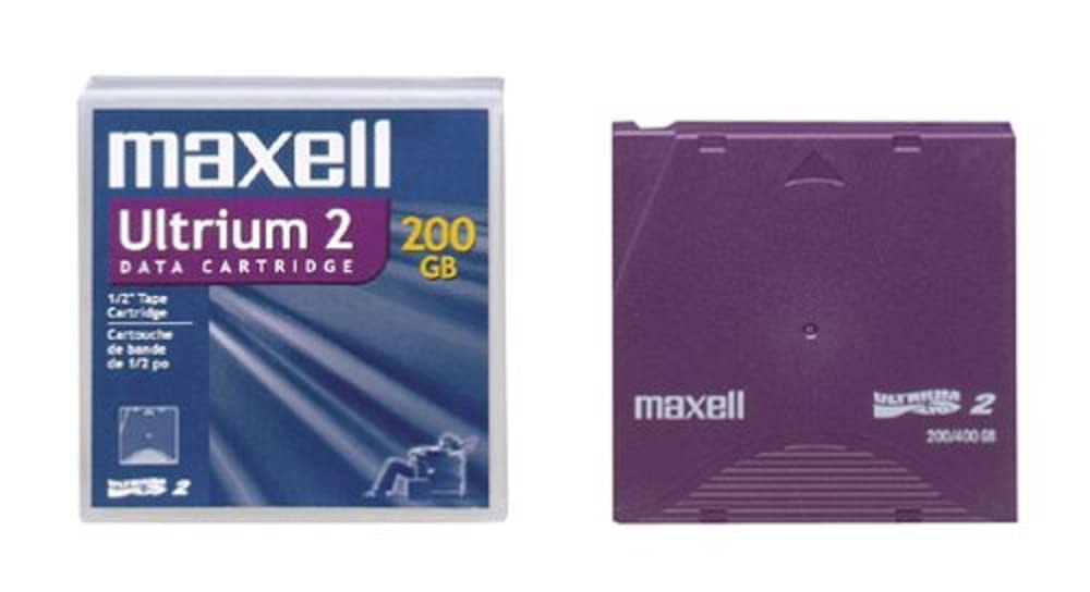 Maxell MAX183850 LTO Ultrium 2 Tape Cartridge