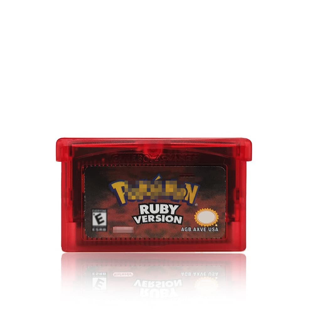 Game Box Card Compatible Ruby GameBoy GBA GAME CARDďźUS Versionďź