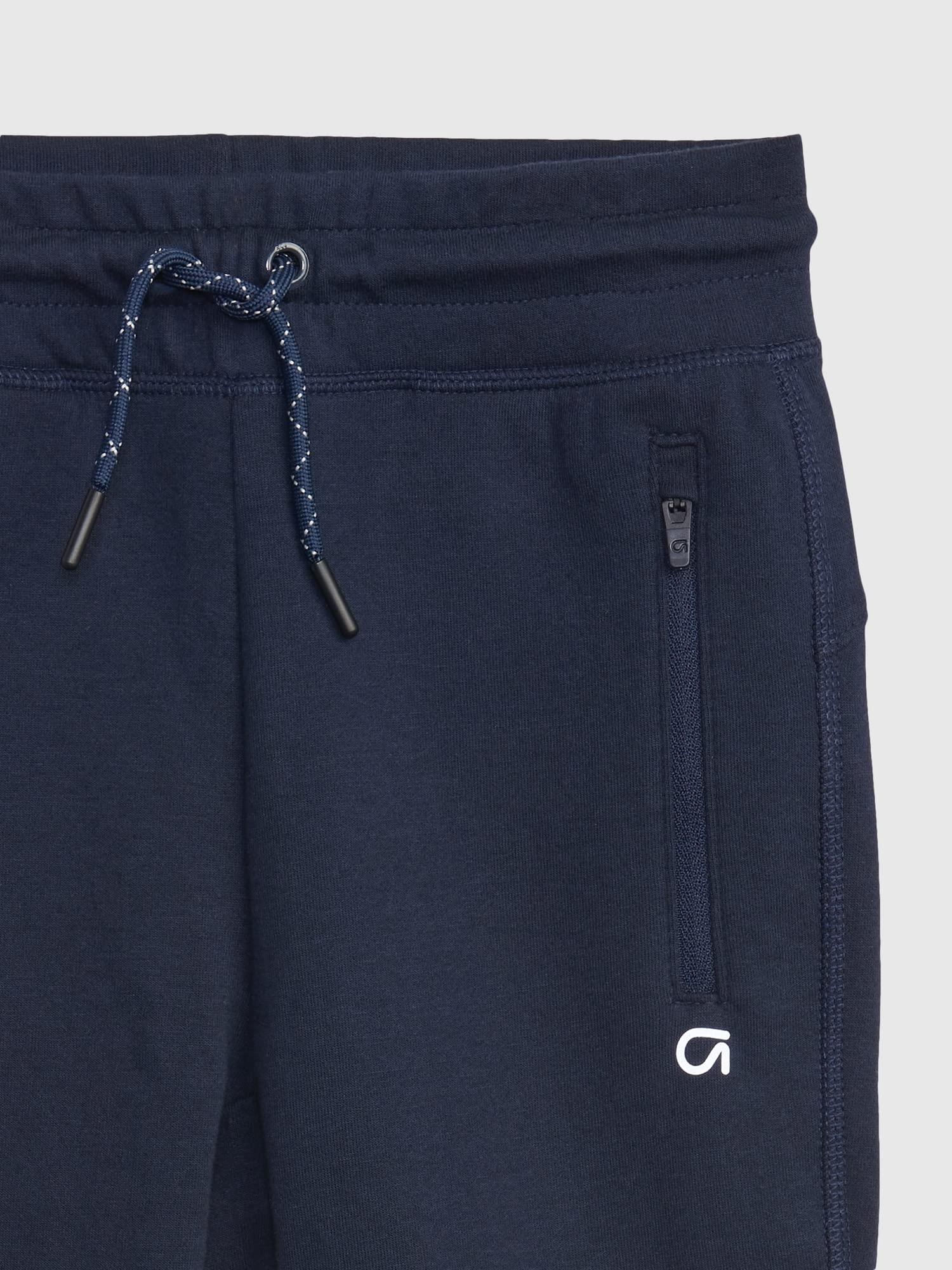 GAP Boys Fit Tech Joggers Sweatpants, Tapestry Navy, Large US
