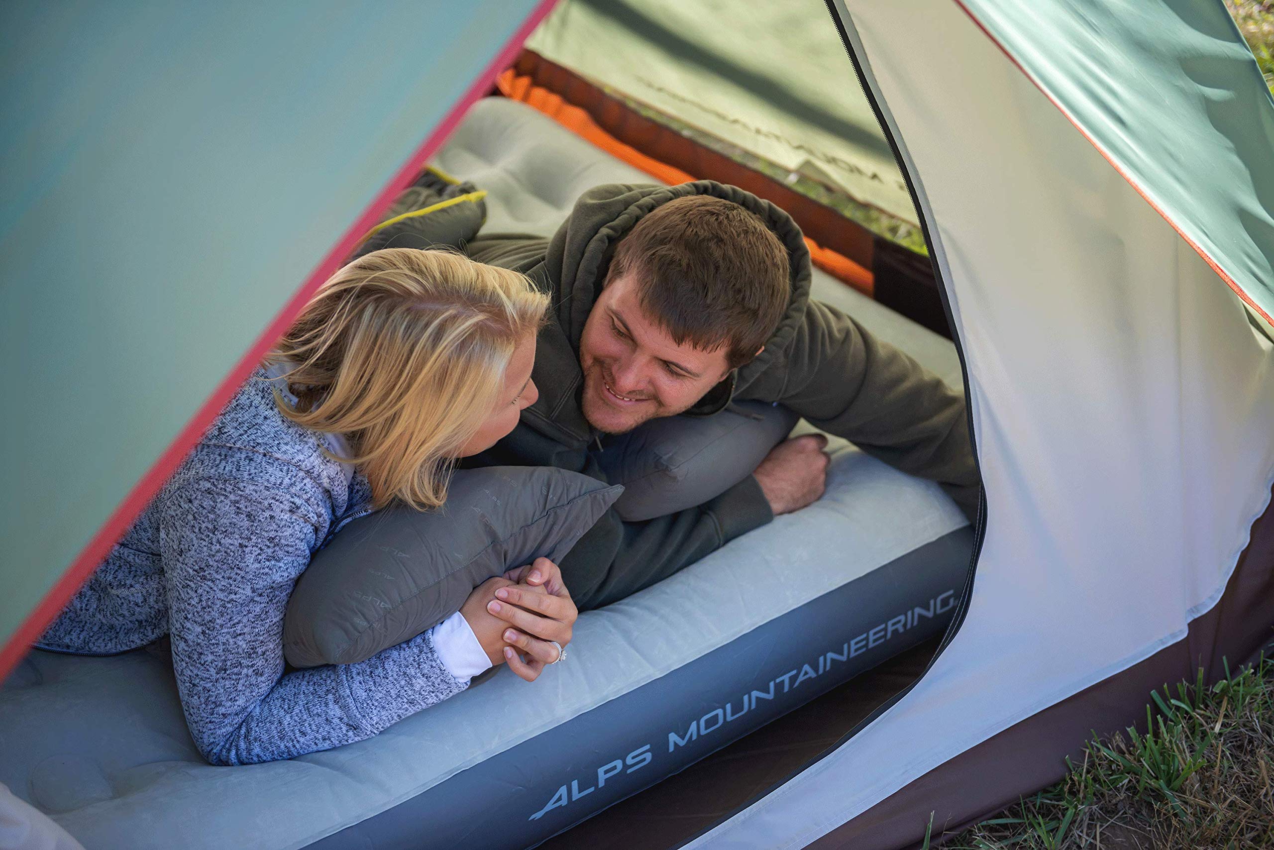 ALPS Mountaineering Elevation Air Bed, Queen, Gray