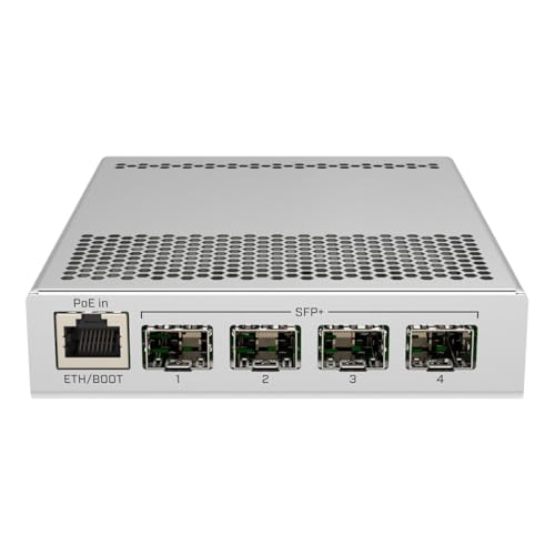 Mikrotik Cloud Router Switch CRS305 4 SFP+ 10Gbps Ports 1 Gbit Port OSL5 CRS305-1G-4S+in