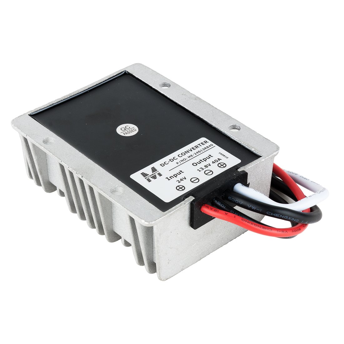 uxcell Voltage Converter Regulator DC/DC DC 24V to DC 13.8V 40A 552W Transformer Waterproof