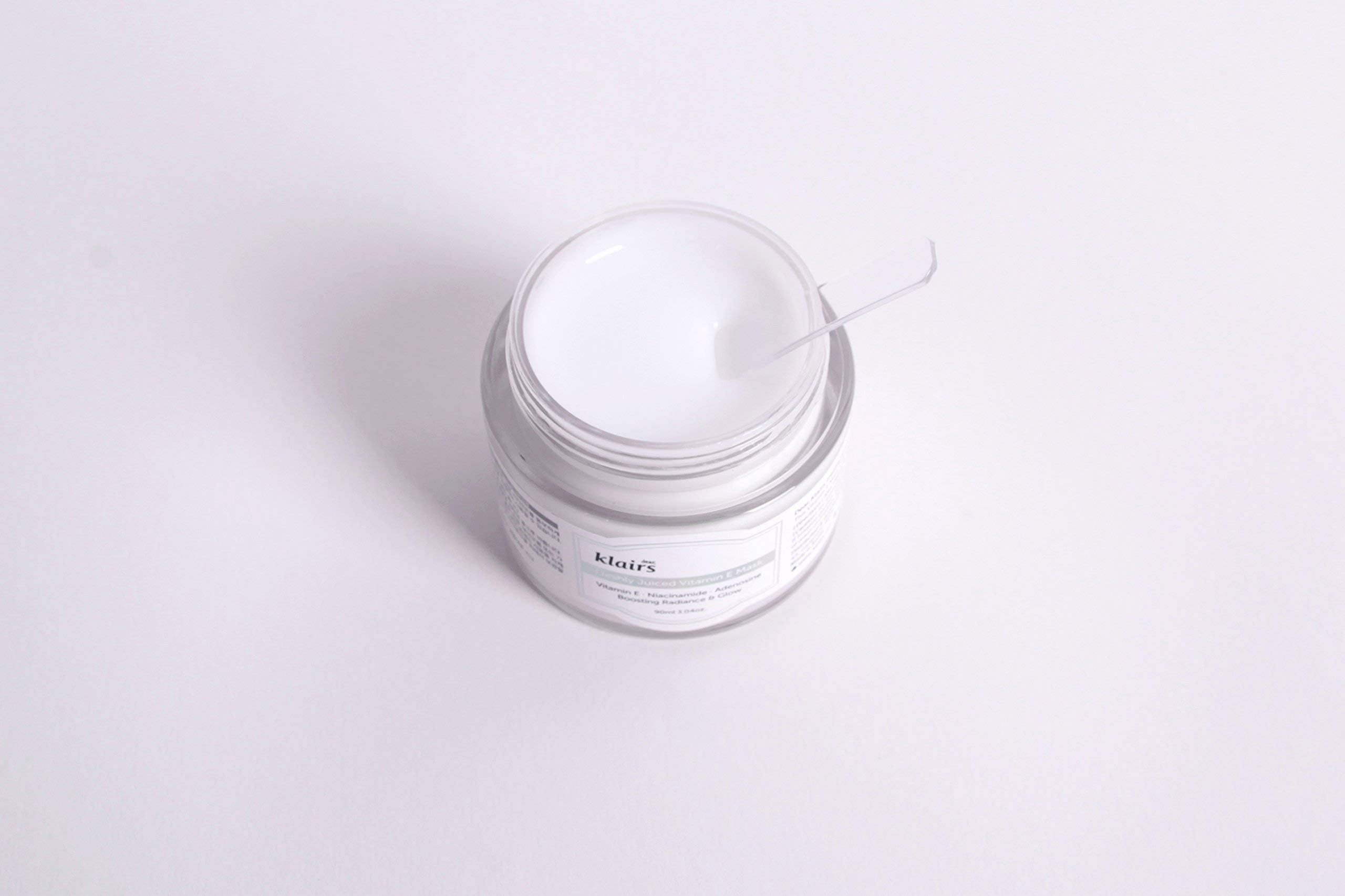 DearKlairs] Freshly Juiced Vitamin E Mask Daily Moisturizer, Sleeping Mask, Boost the Effect Vitamin C, Niacinamide, Adenosine, cream, clear skin, antioxidant serum (3.04 Ounce (Pack of 1))