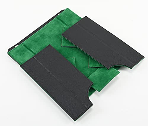Geek Therapeutics Dice Tower - DND Dice Tray, Dice Box Storage for Dice and Removable Dice Tower - 2 in 1 Dice Rolling Tray and Tower - Perfect for RPG and Tabletop Gaming (Green)