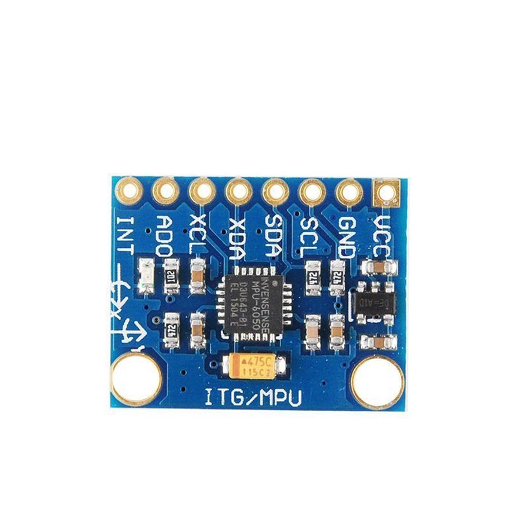 Mixse MPU-6050 MPU6050 GY-521 3 Axis Accelerometer Gyroscope Sensor Module 6DOF 16 Bit AD Converter Data Output for Arduino Raspberry UNO 1pcs