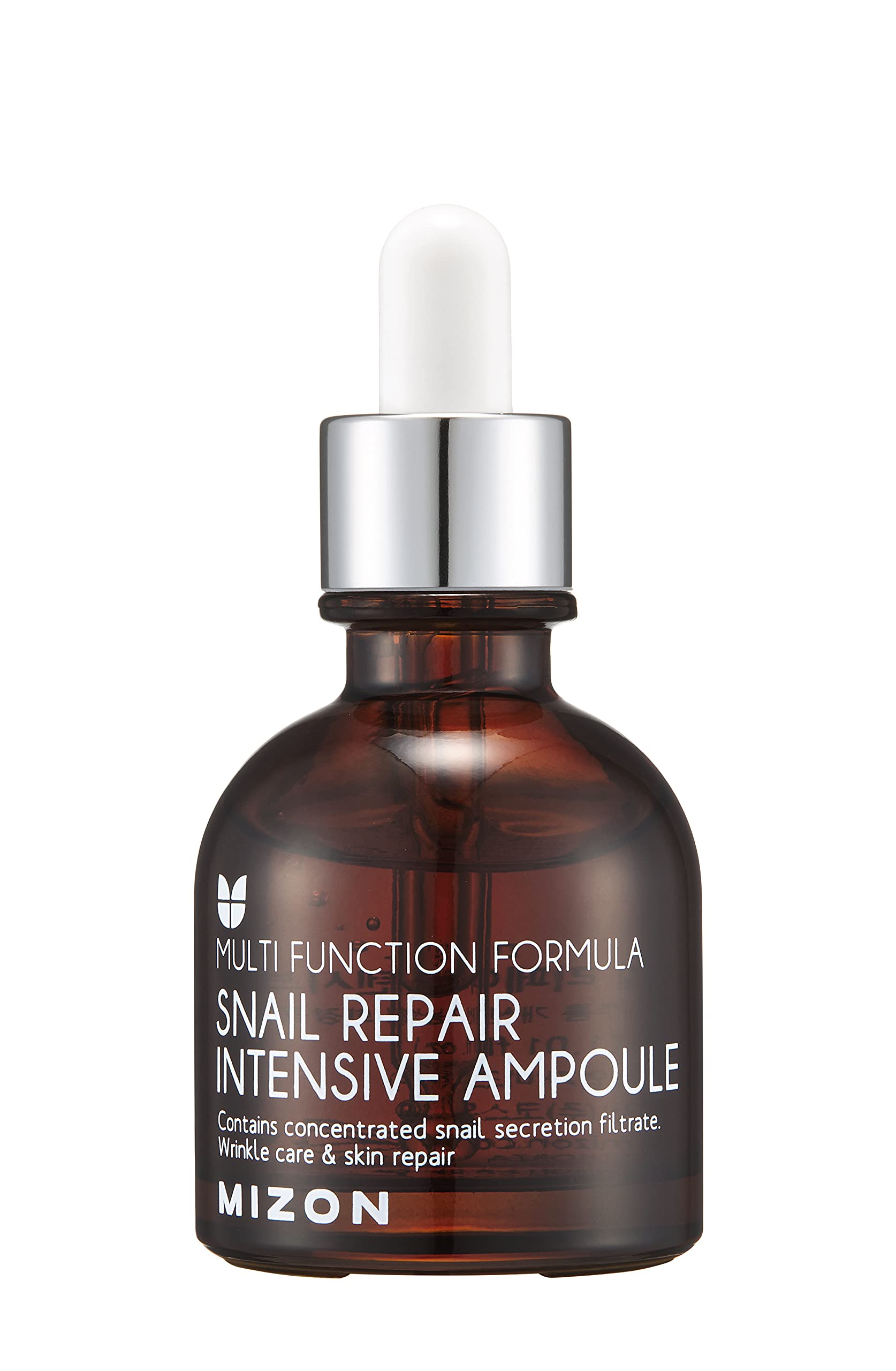 MIZON All in One Snail Repair Cream and Snail Repair Intensive Ampoule Korean Skincare Set