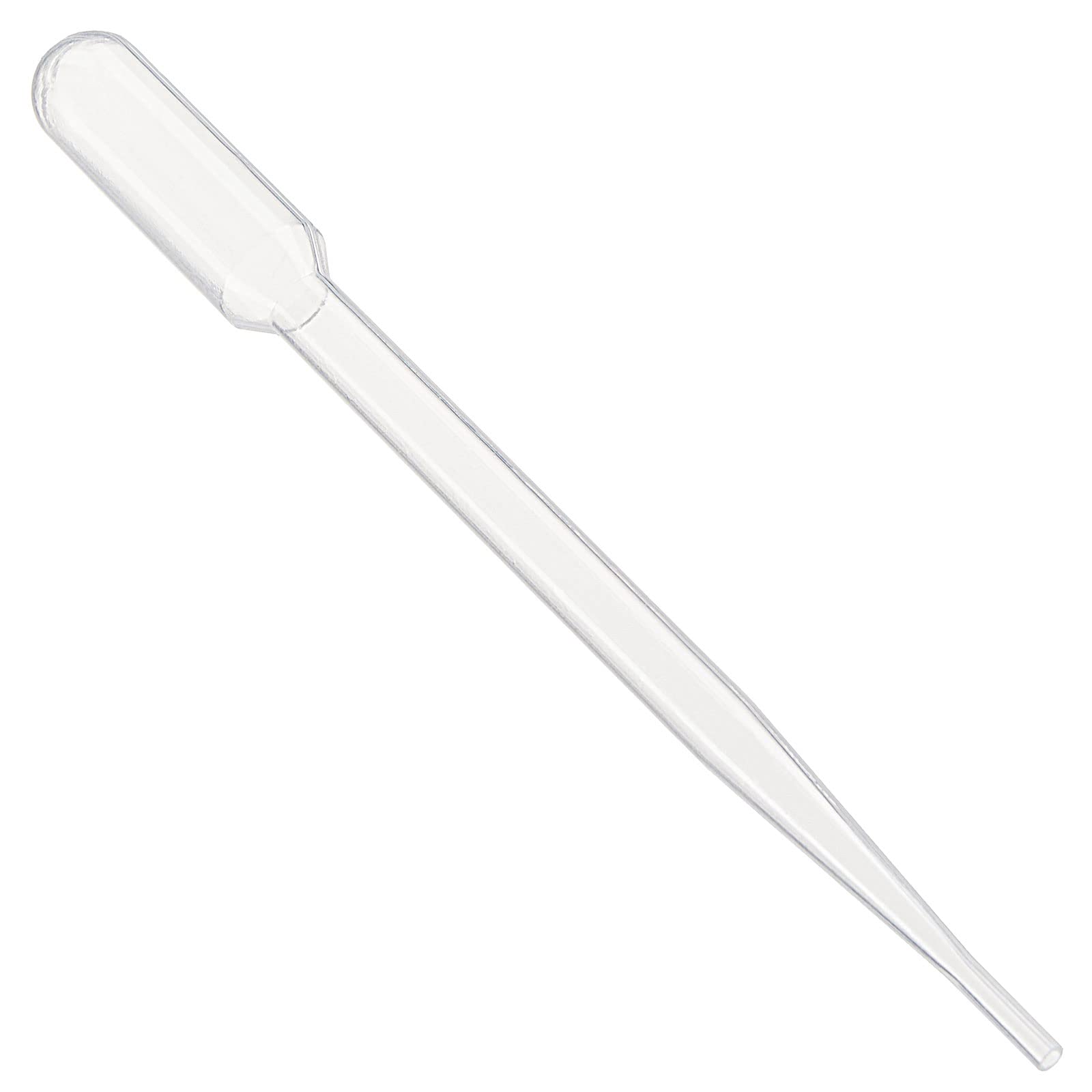 Globe Scientific 138080 LDPE General Purpose Transfer Pipet, Non-Sterile, Standard, 155mm Length, 7.0mL Capacity, Natural, 500 Count (Pack of 10)