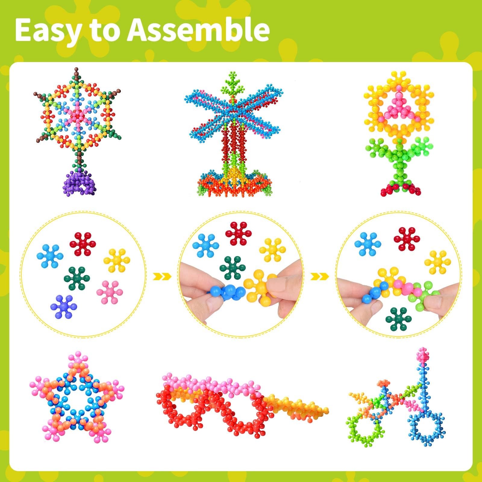 CPSYUB Interlocking Building Discs Sets, 200PCS Stem Building Blocks for Kids Ages 4-8, Connect Blocks Educational Toys for Classroom Kindergarten, Christmas Birthday Gifts for Preschool Boys Girls