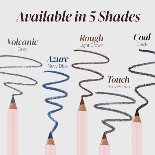 Mineral Fusion Eye Pencil, Dark Brown Eyeliner with Soothing Chamomile, Meadowfoam & Vitamin E, Velvety Smooth, Hypoallergenic Eye Makeup to Line & Define, Long-Lasting Eyeliner Pencil, Touch, 0.04 Oz